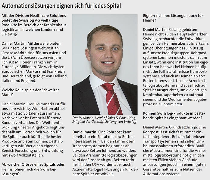 «Achtung, automatischer Transport!»